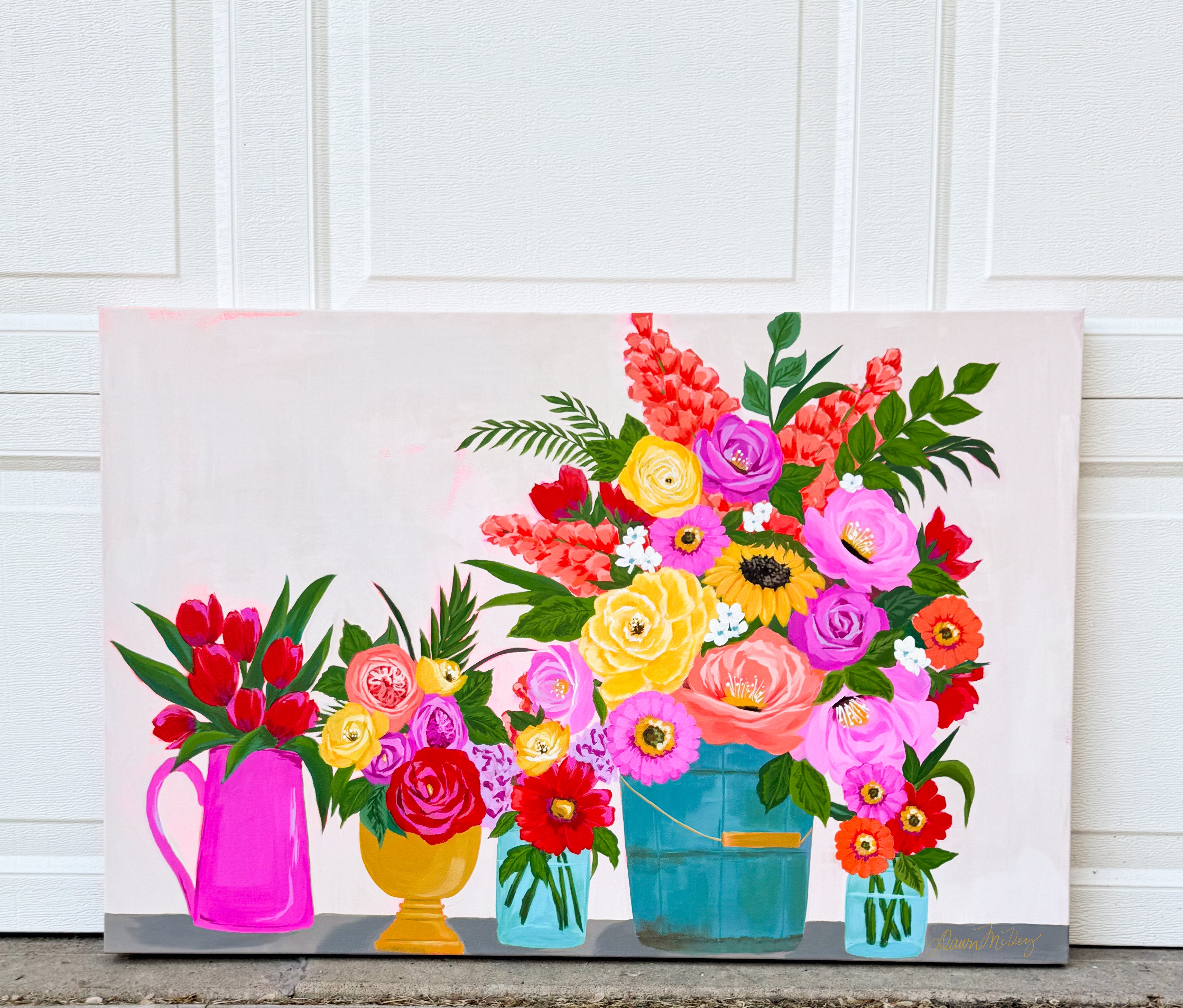 Bountiful Blessings Original Painting – Dawn McVey Art